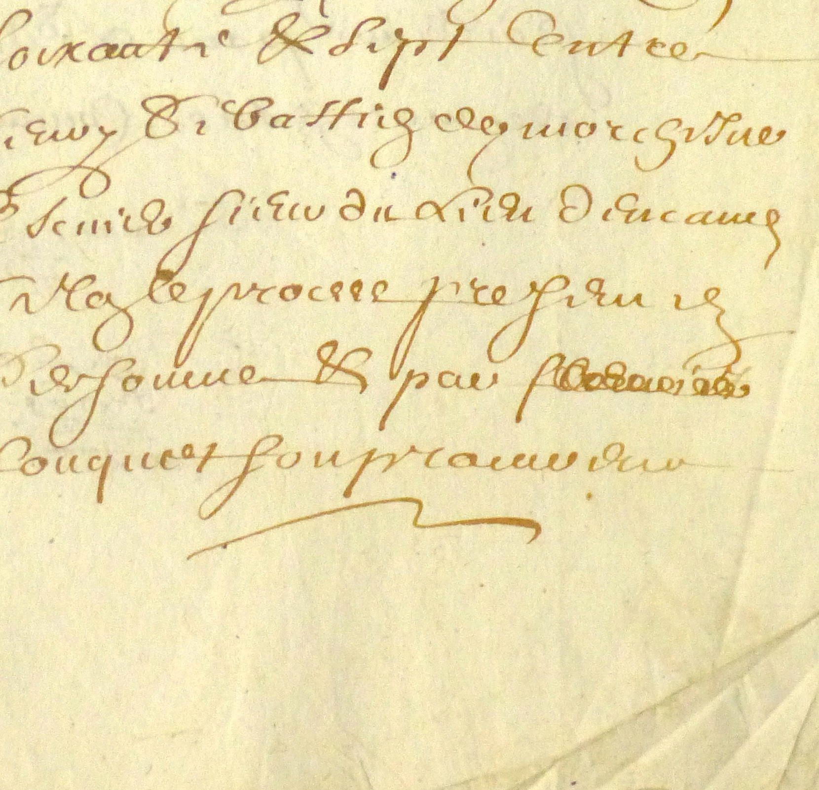 French Knight Manuscript, 1667