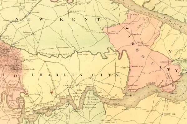 Map- Civil War, 1866 - Original Art, Antique Maps & Prints