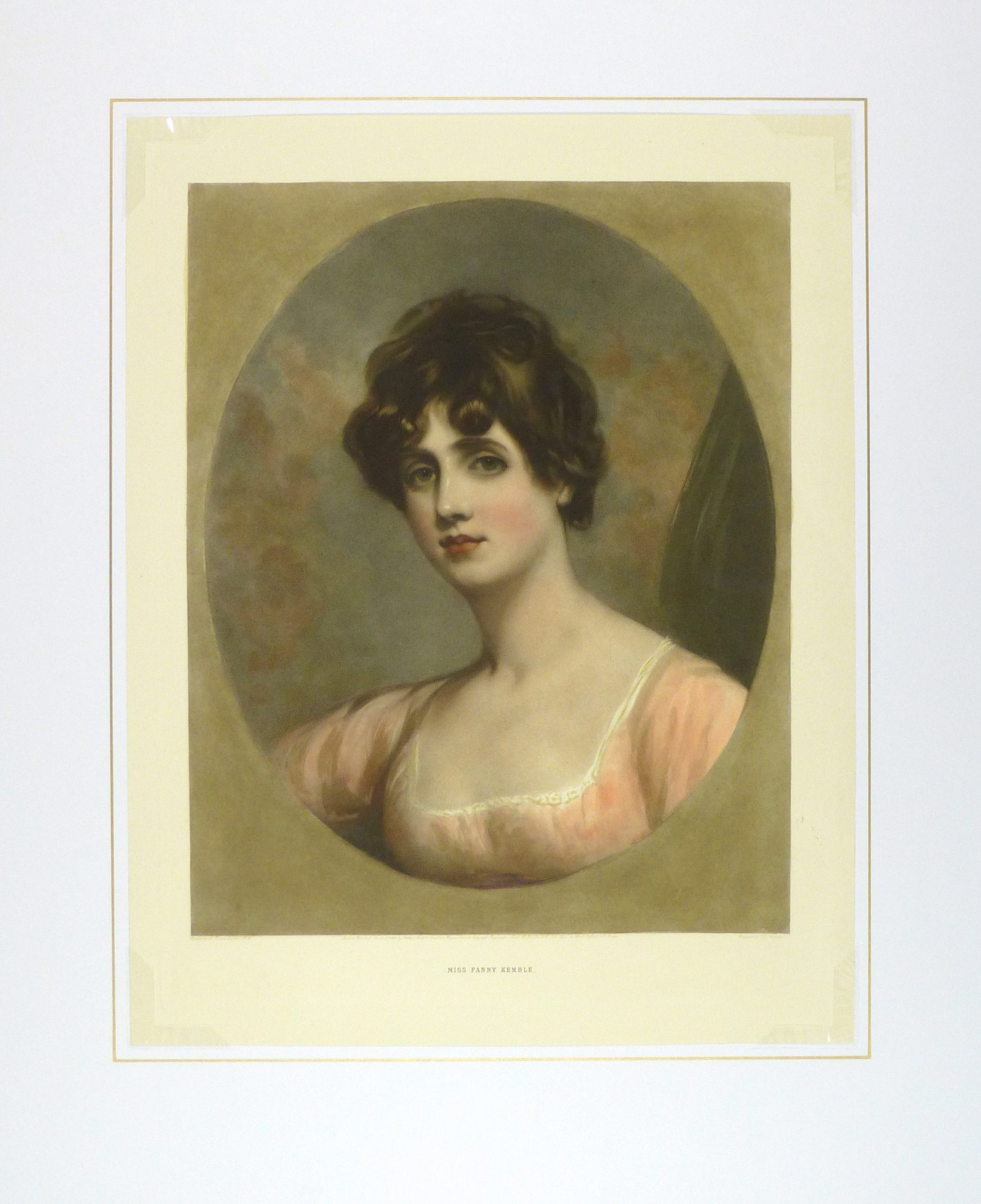 Miss Fanny Kemble Mezzotint, 1889