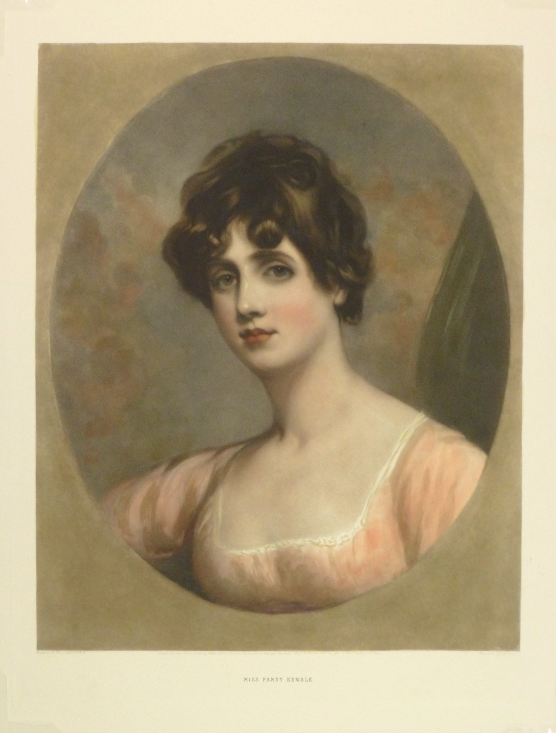 Miss Fanny Kemble Mezzotint, 1889