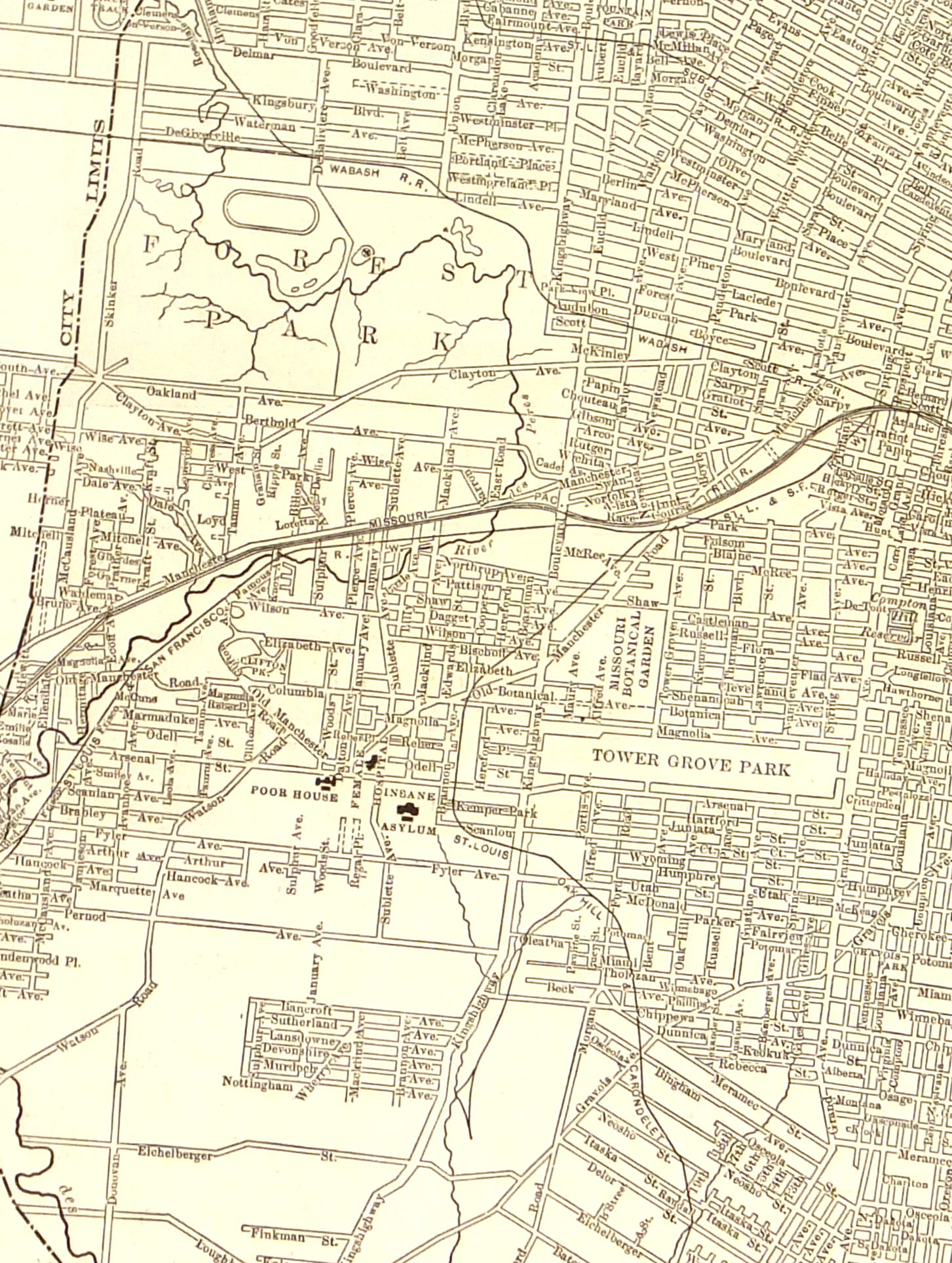 St. Louis, 1907 - Original Art, Antique Maps & Prints