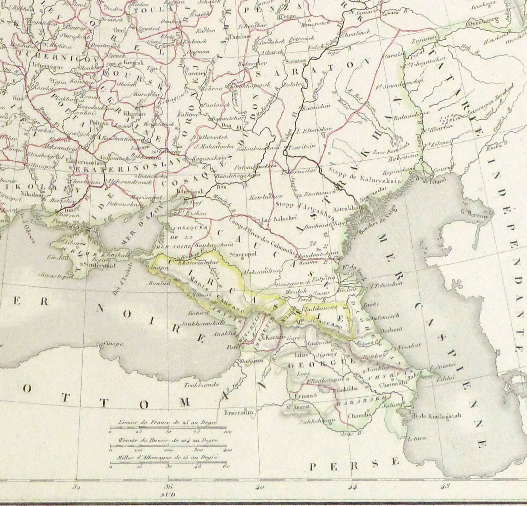 Russia Map, 1838 - Original Art, Antique Maps & Prints