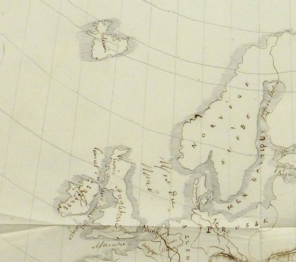 Map of Europe, 1856 - Original Art, Antique Maps & Prints