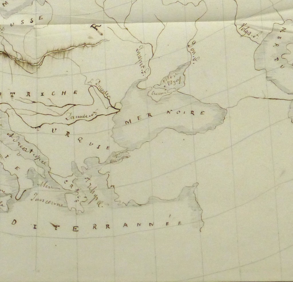 Map of Europe, 1856 - Original Art, Antique Maps & Prints
