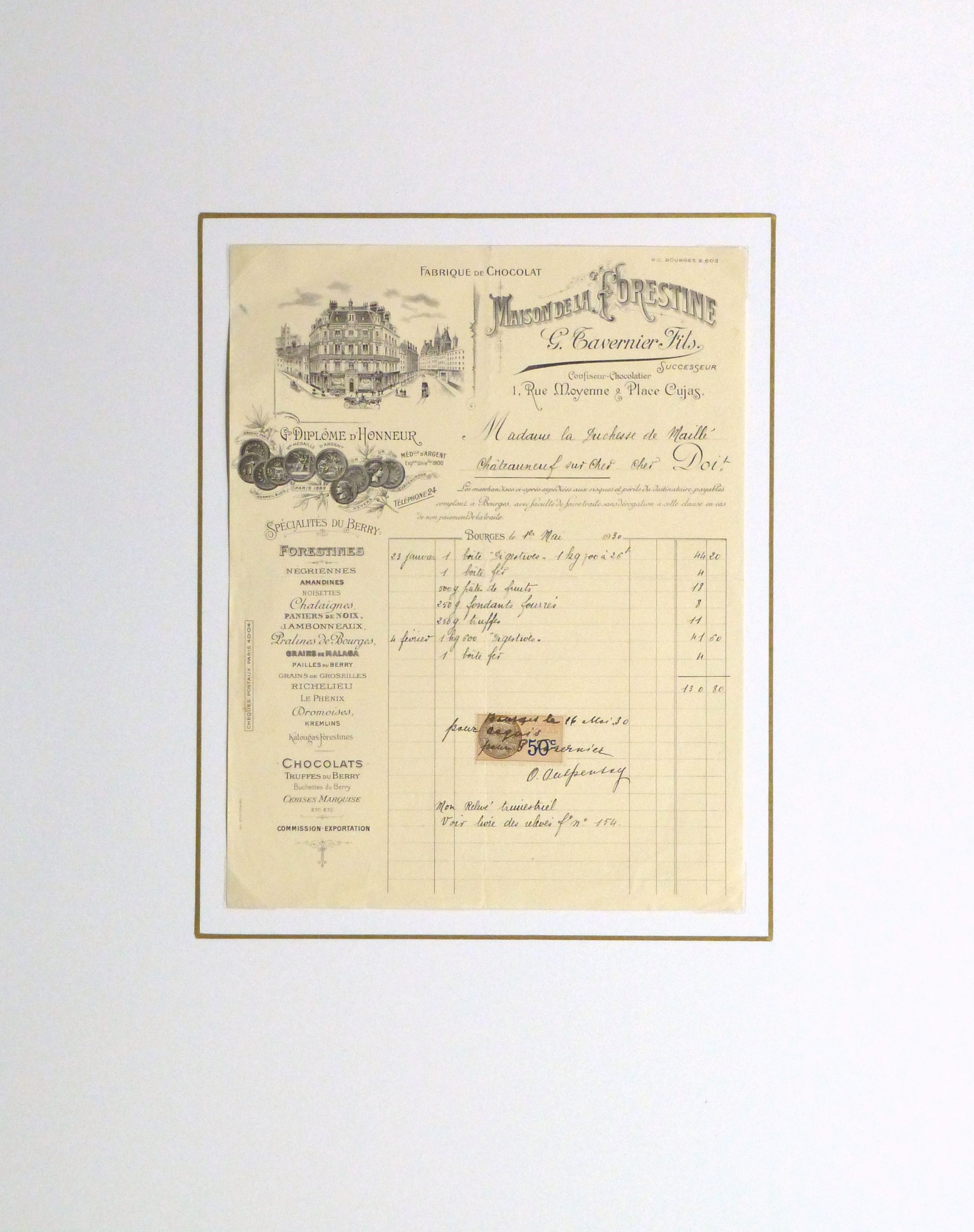 Drawing - Hunting Scene, Circa 1960