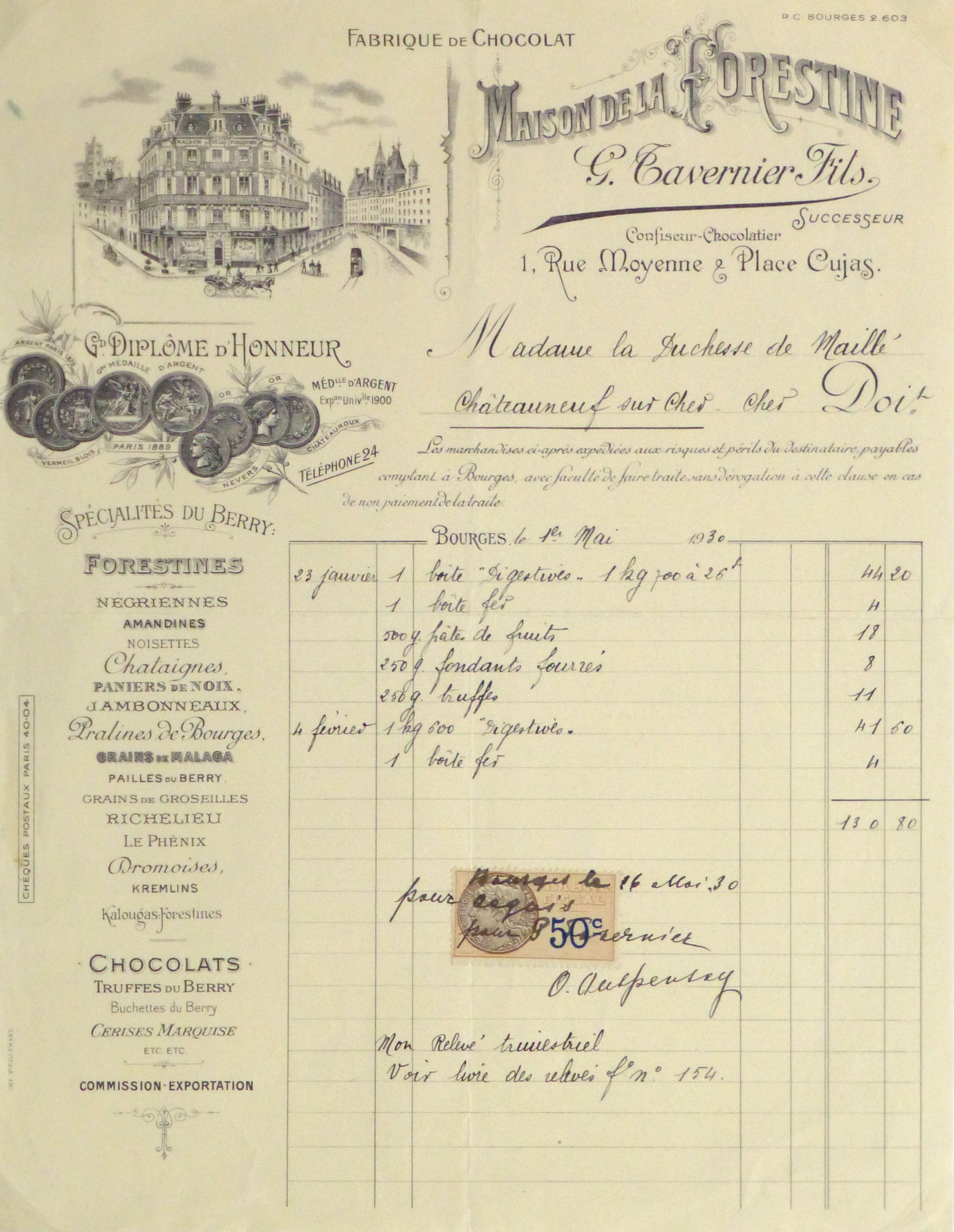 Drawing - Hunting Scene, Circa 1960