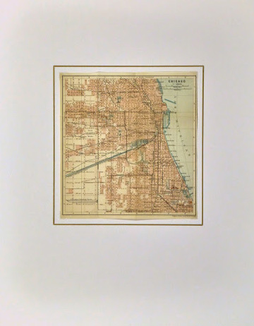 Map of Chicago, 1904 - Original Art, Antique Maps & Prints