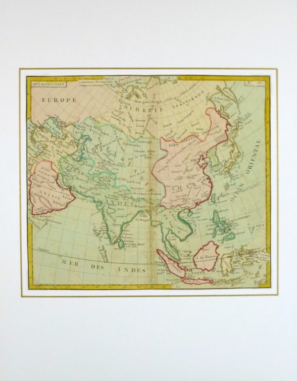 Map of Asia, 1767 - Original Art, Antique Maps & Prints