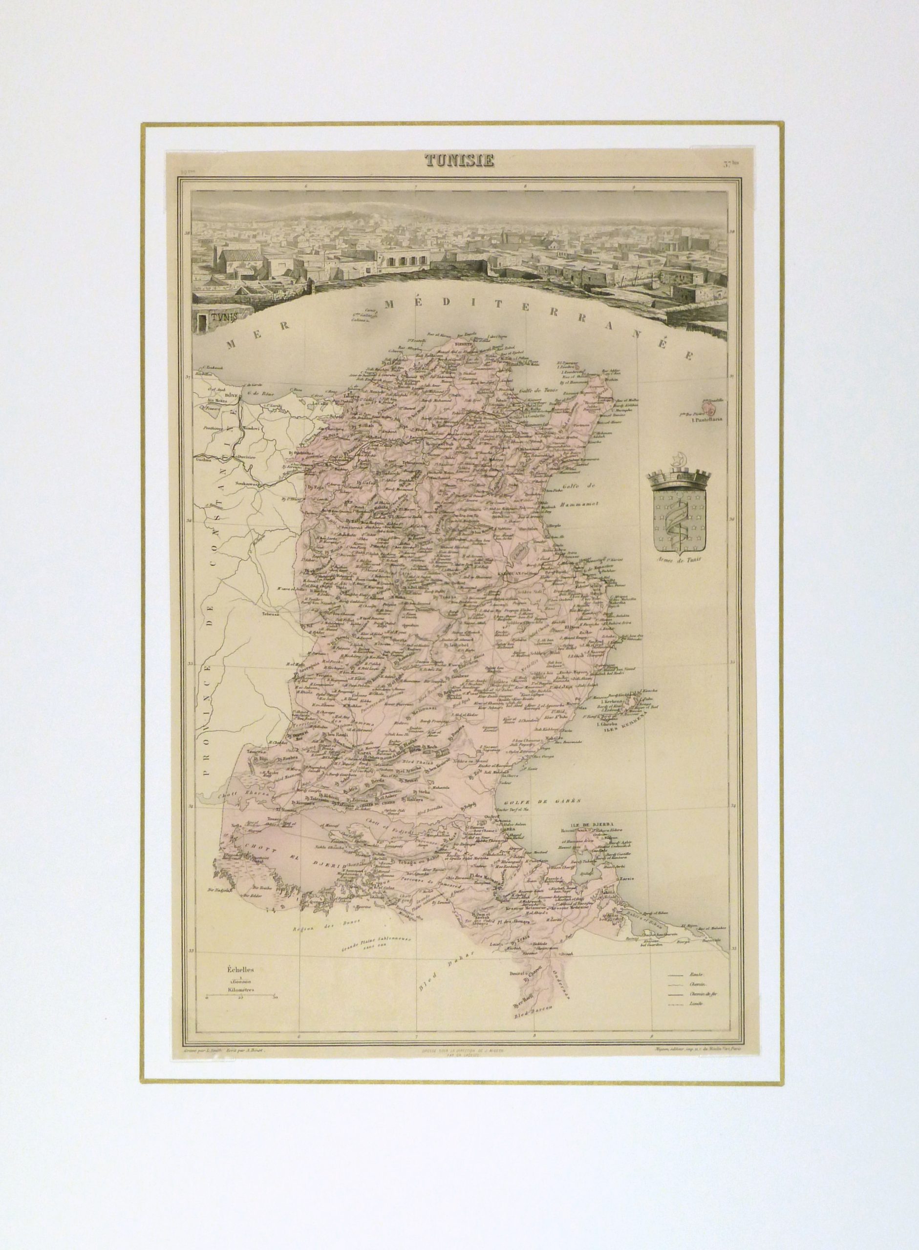 Roman Empire Map, 1868