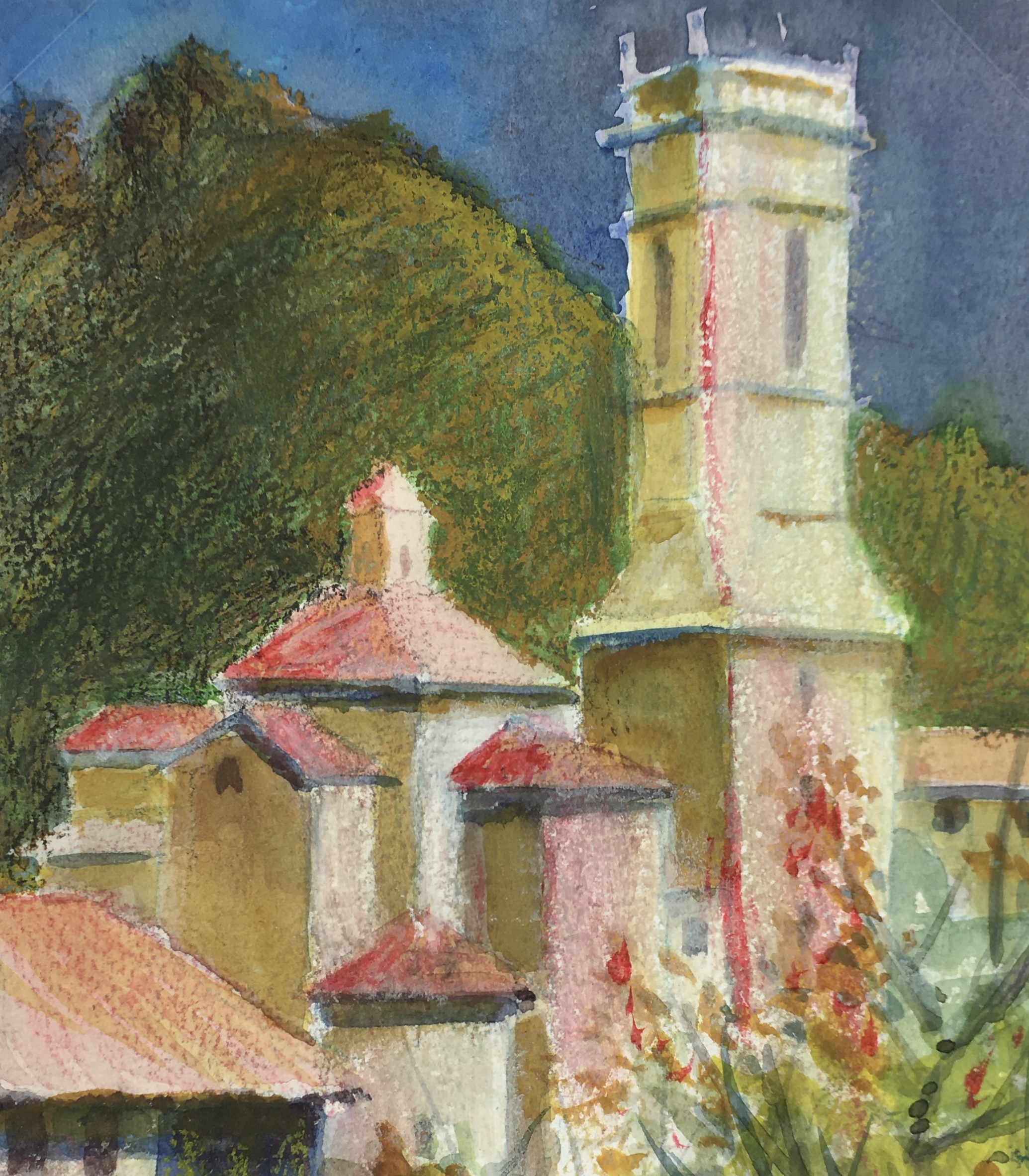 Churches & Chapels Original Art - Church, John Rendell, c.1980 ...