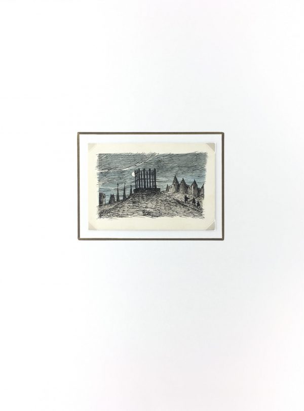 Drawings Original Art - Pen & Ink - Medieval, c.1950 - Original Art ...