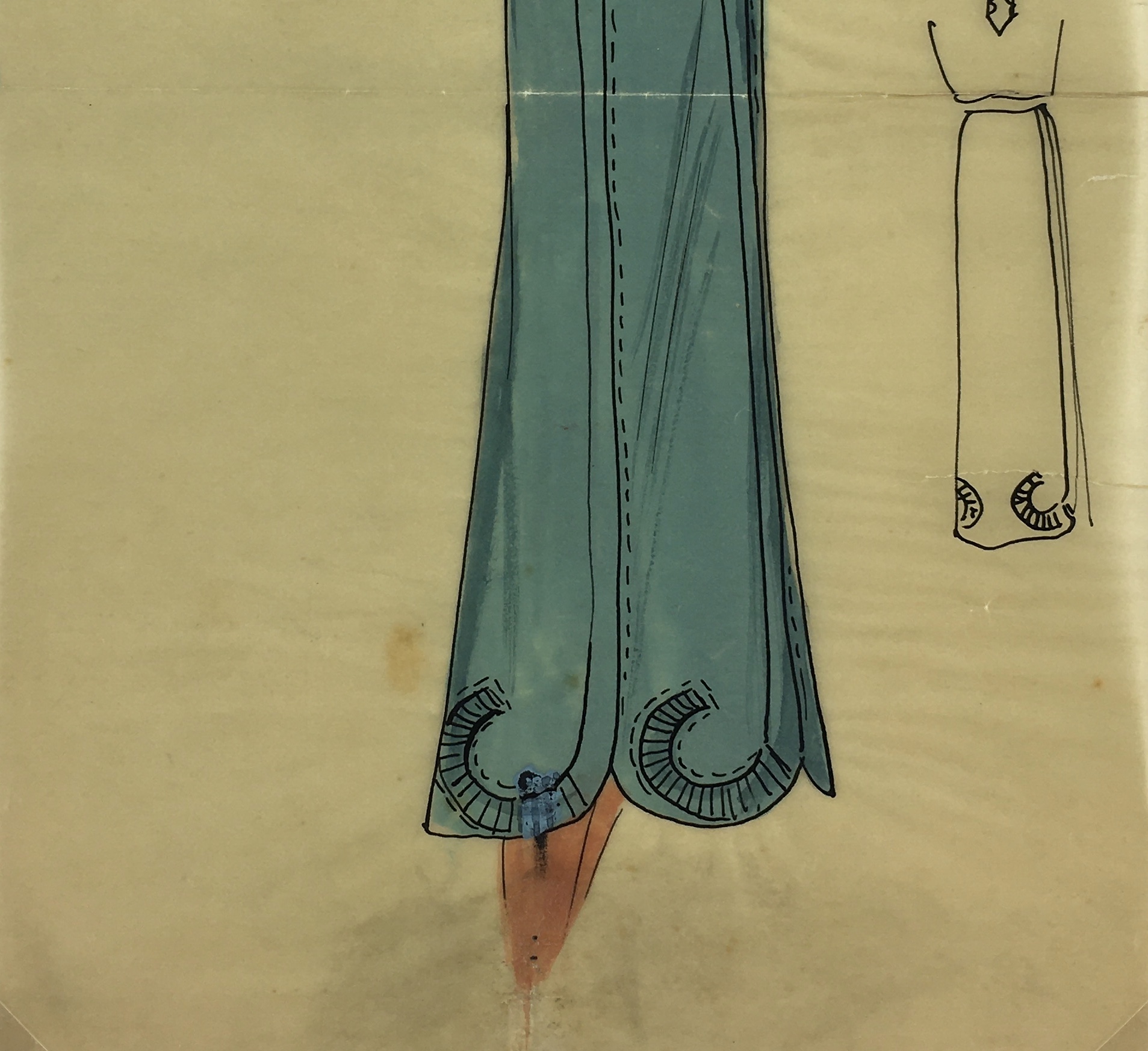Fashion Original Art - French Fashion, Manicacci, c.1930 - Original Art ...