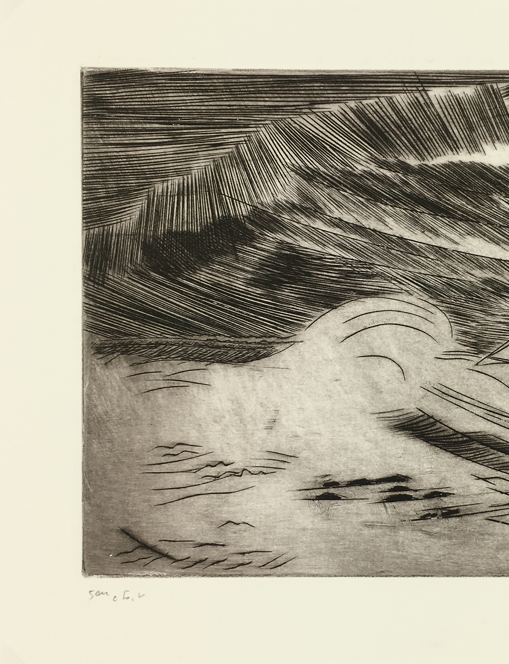 Engravings & Etchings Original Art - Etching - Sail, c.1970 - Original ...
