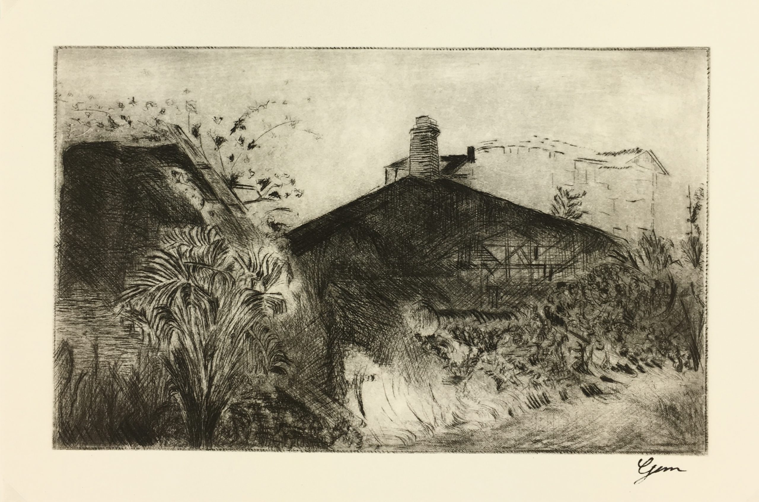 Engravings & Etchings Original Art - Landscape, Gen, c.1990 - Original ...