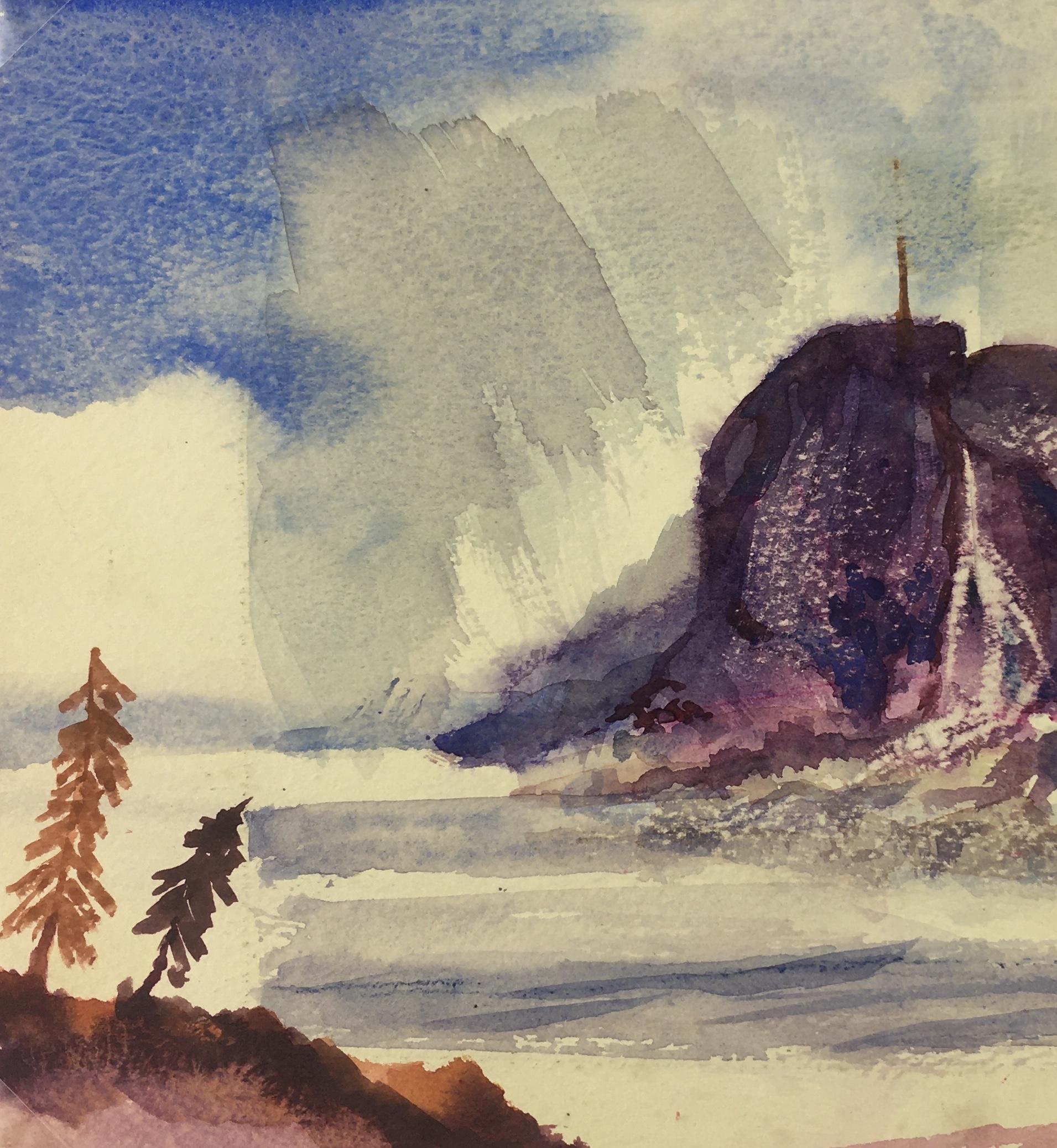 Landscapes Original Art - Modern Landscape, John Rendell, 1990 ...