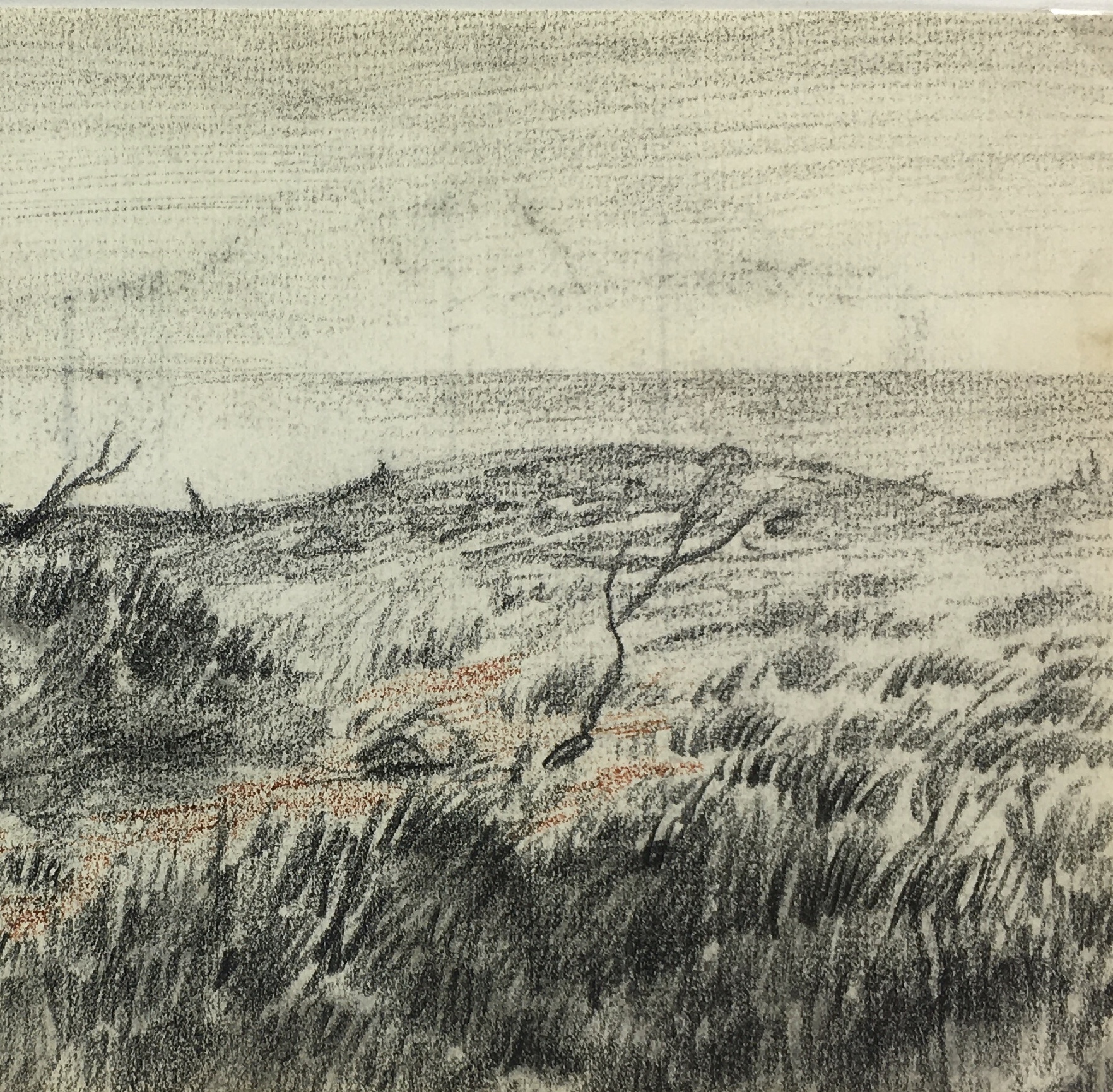 Landscapes Original Art - Landscape, French, c.1950 - Original Art ...