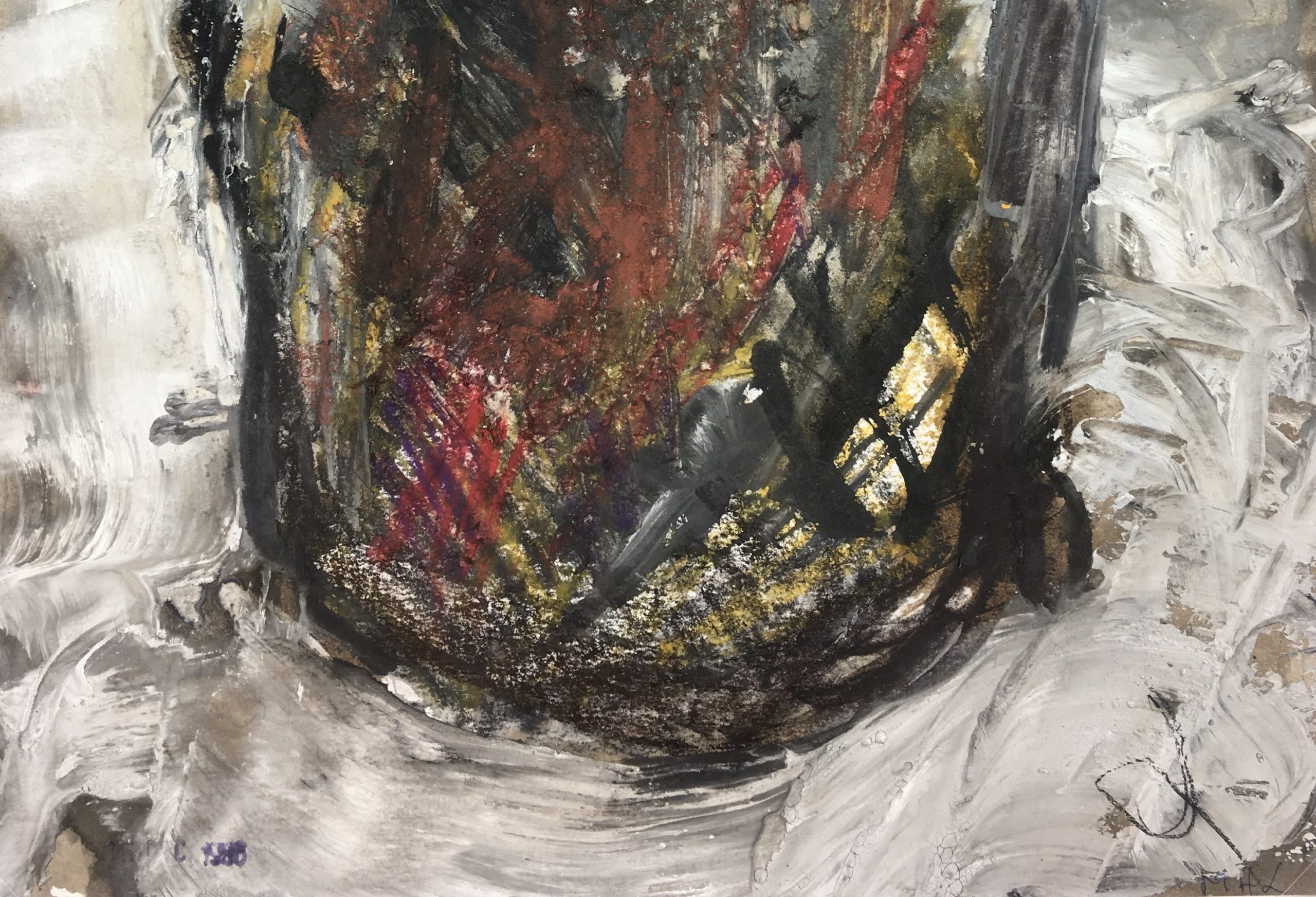 Abstract Modern Original Art - Abstract, Max, 1986 - Original Art ...