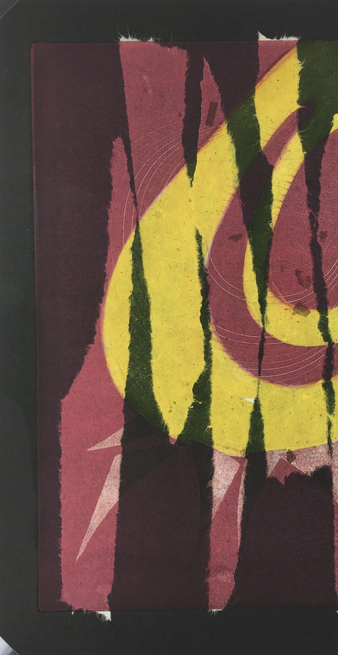 Abstract Modern Original Art - Abstract, Kismine Varner, c.1990 ...