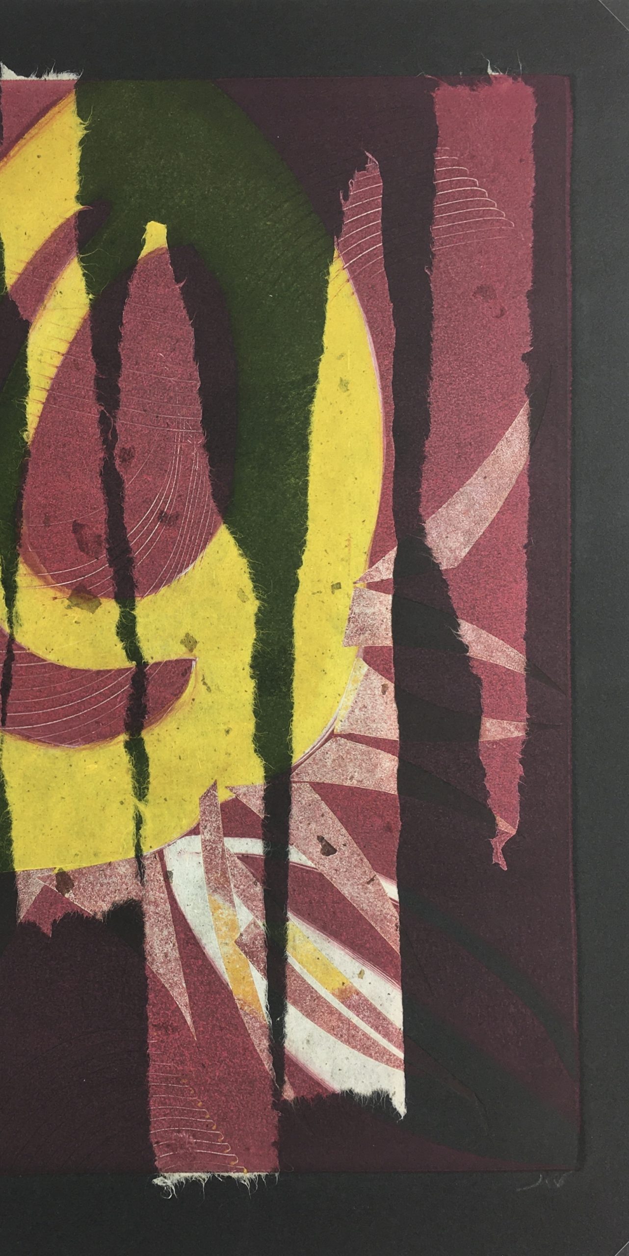 Abstract Modern Original Art - Abstract, Kismine Varner, c.1990 ...