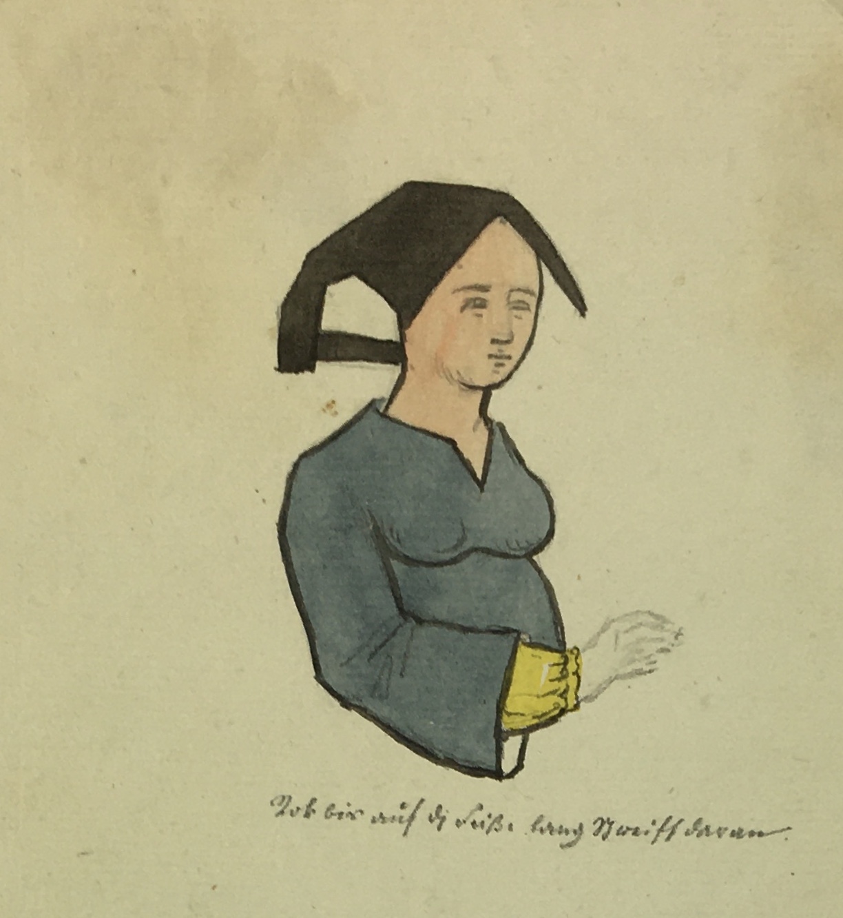 Portraits Original Art - Medieval Times, C.1810 - Original Art, Antique ...
