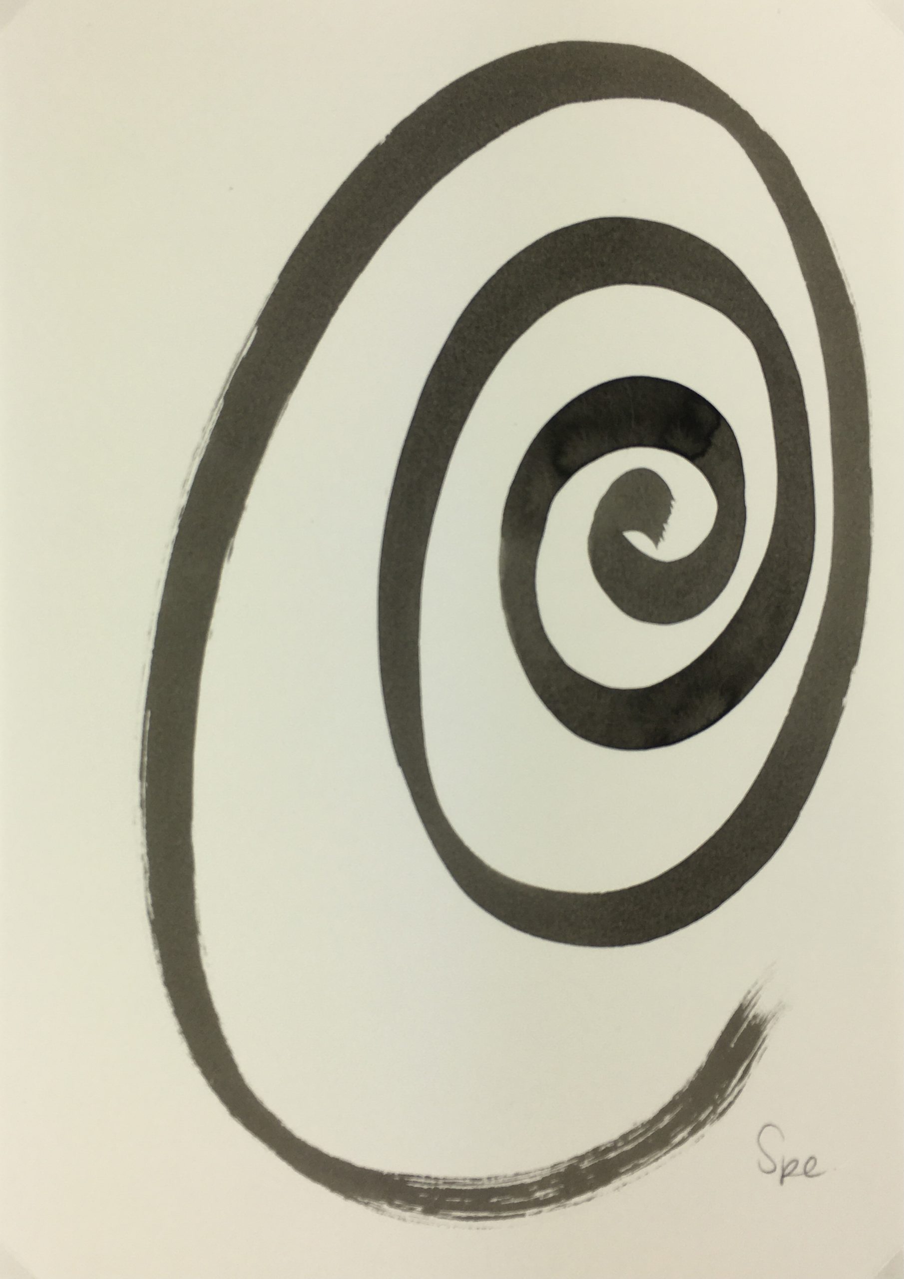 Modern Original Art - Spirality, Spe, 2020 - Original Art, Antique Maps ...