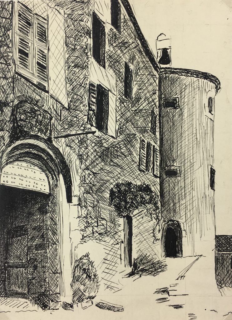 DRAWINGS - Original Art, Antique Maps & Prints