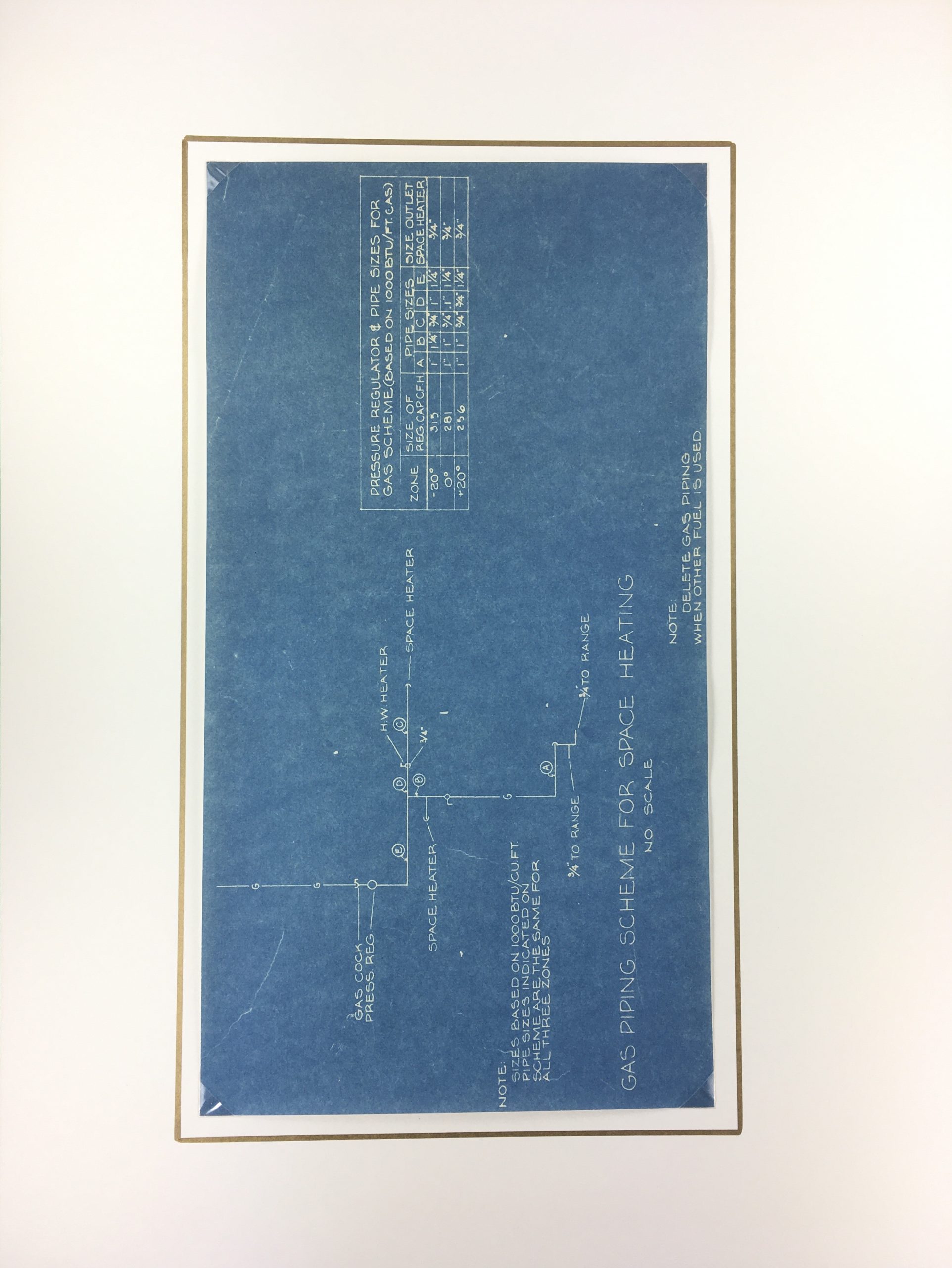 Technical Drawing Original Art - Living Quarters, USACE, 1950 ...