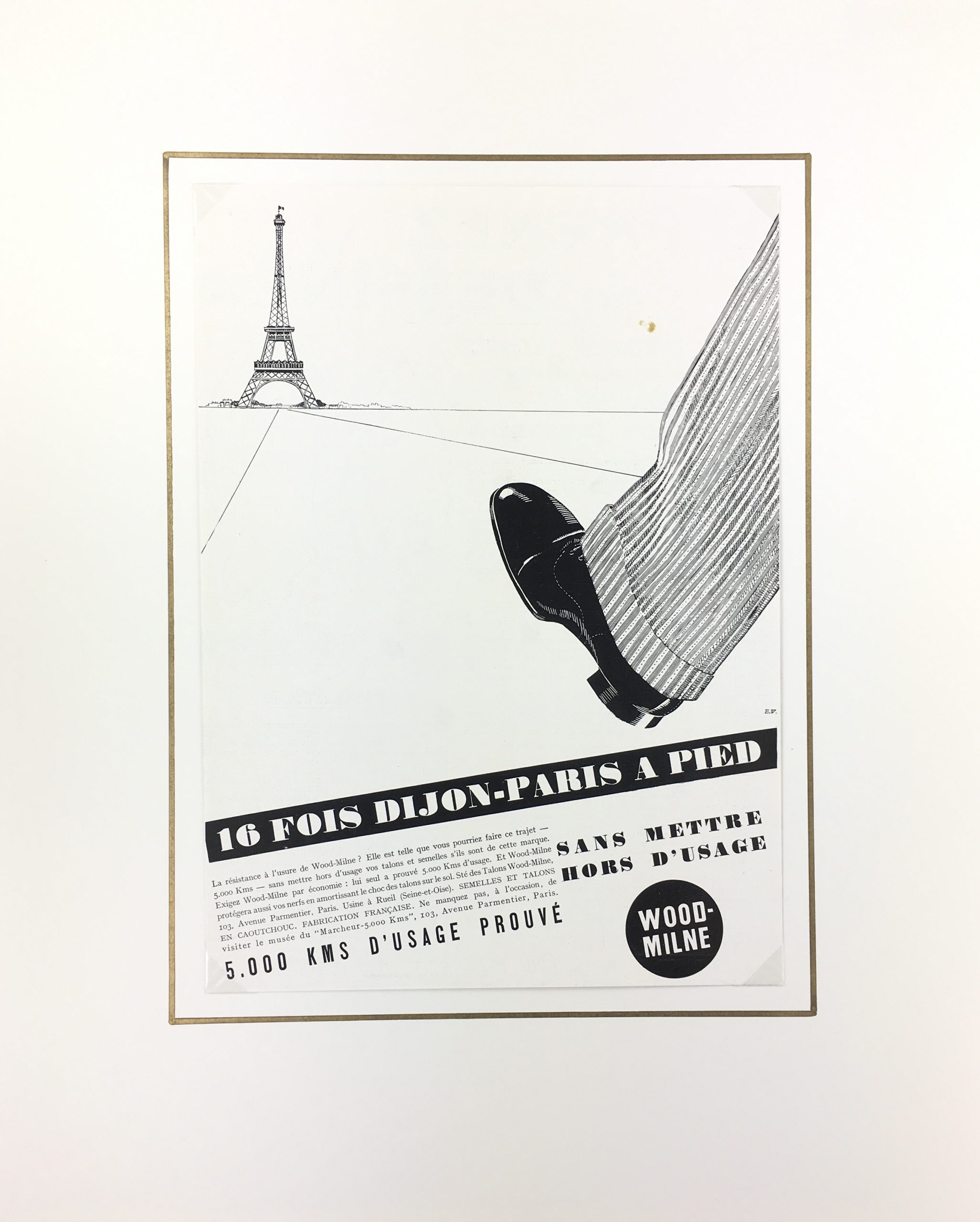 Paris Print - Paris, Wood-Milne, C.1930 - Original Art, Antique Maps ...
