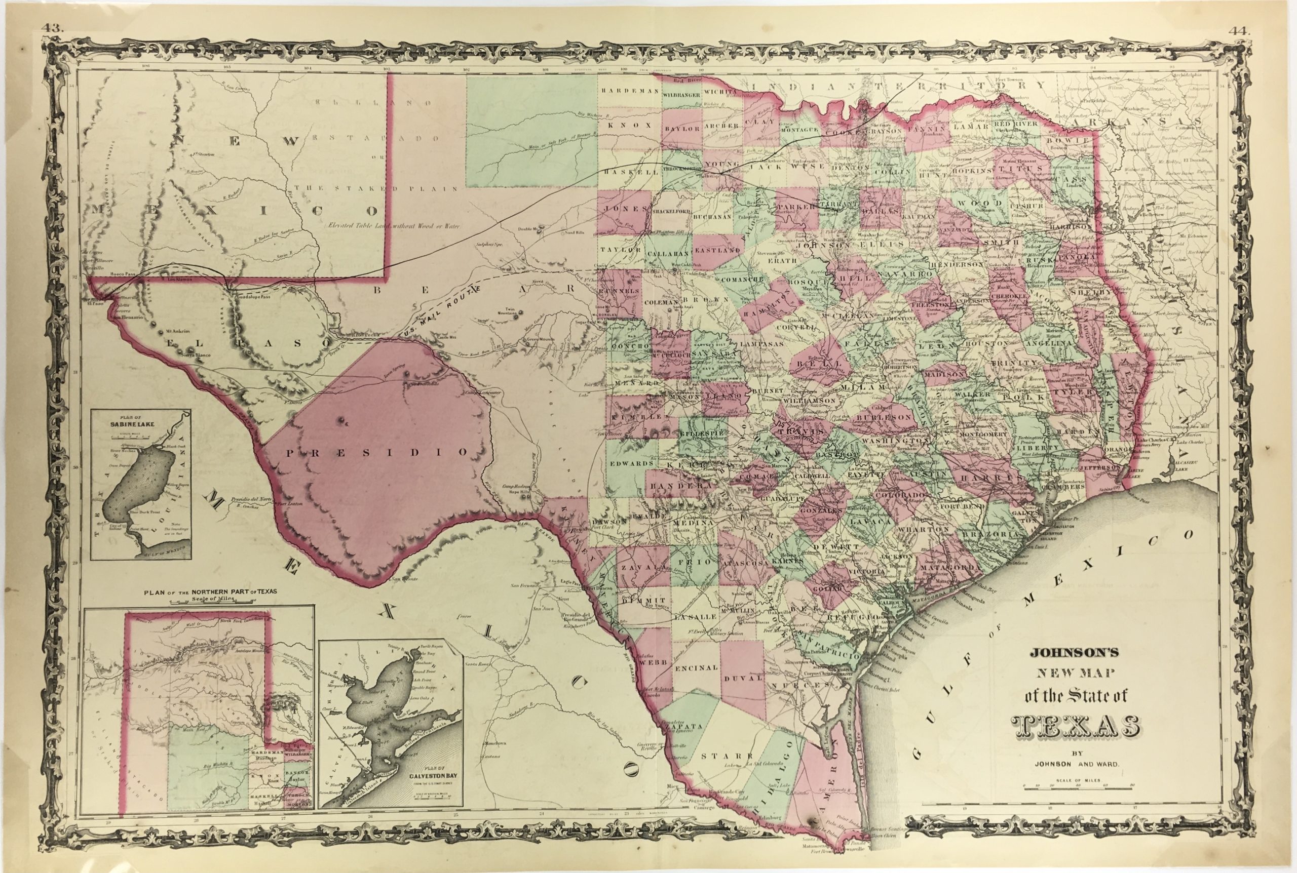 ANTIQUE MAPS - MAPSandART - Original Art, Antique Prints....